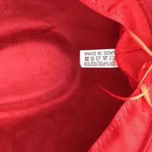 Unbranded | Accessories | Red Faux Suede Wide Brim Fedora Hat Hand ...